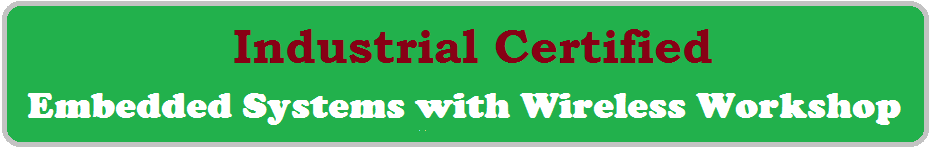 Embedded Systems with Wireless Workshop - Embedded Technosolutions