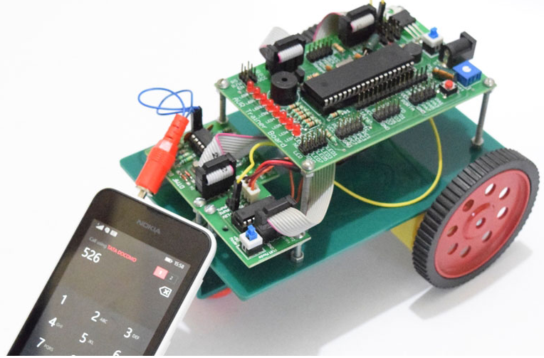 Mobile Phone Controlled Universal Robot Car - Embedded Technosolutions